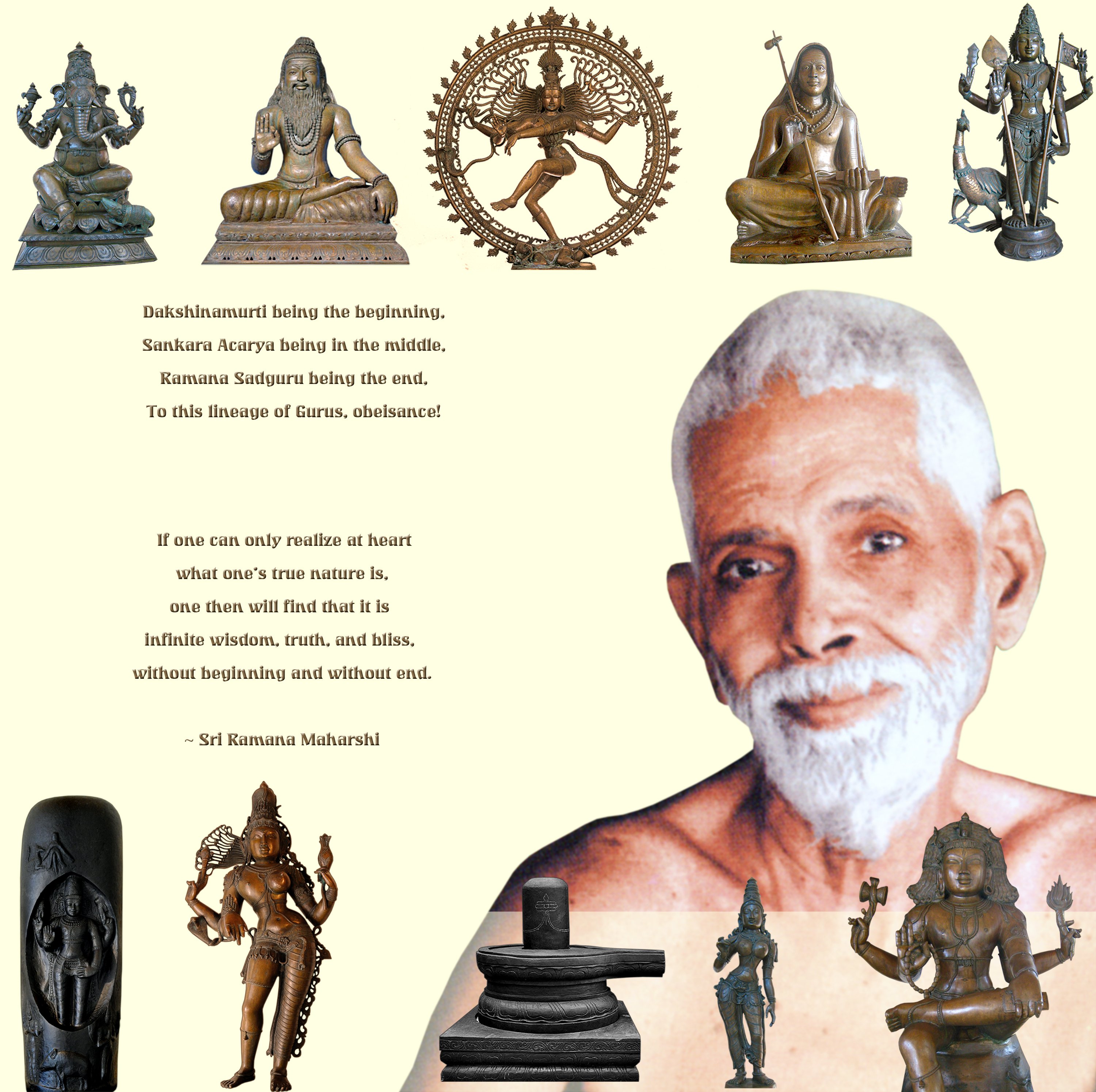 Sri Ramana Maharshi, Advaita Vedanta | Society of Abidance in Truth